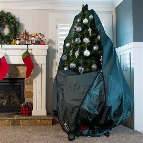 Treekeeper Decorated Upright Tree Storage Bag The Container Store
