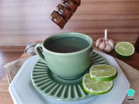 Chá De Limão Mel E Alho Perfeito Para Gripe