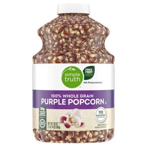 Purple Popcorn Bag