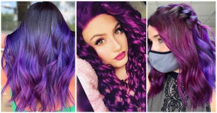 Stunning Purple Hair Ideas Styles Colors And Maintenance
