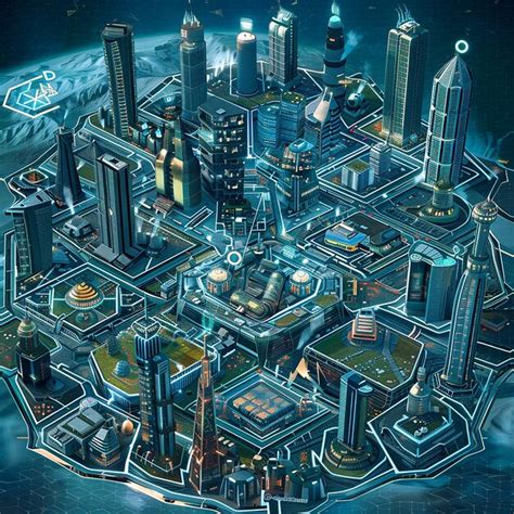 Future Modern City Premium Ai Generated Image