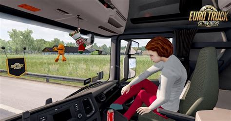 Animated Female Passenger In Your Truck V20 136x Ets2 Mods Download