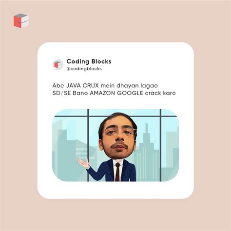 Coding Blocks On Linkedin Codingblocks Learntocode Java Dsa