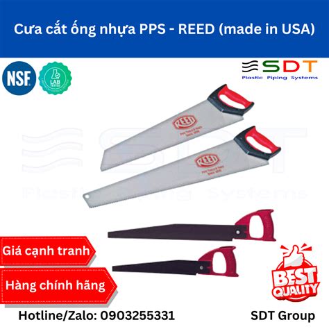 Cưa Cắt ống Nhựa Pps Reed Made In Usa