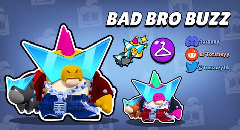 Bad Bro Buzz Born Bad Buzz Skin Recolor Idea R Brawlstars