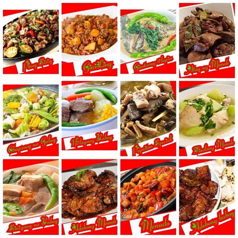 Menu At M And Aa Carinderia Lutong Bahay Restaurant Manila