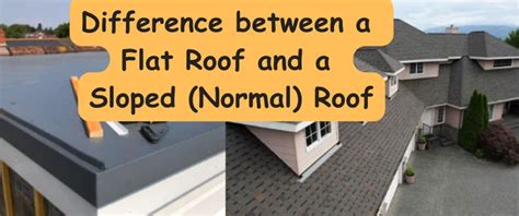 Flat Roof Vs Sloped Roof Which Is Best For Your Home Homely