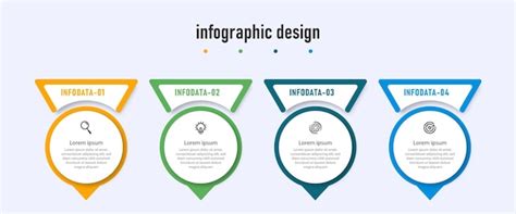 Premium Vector Creative Design Process Infographic Template