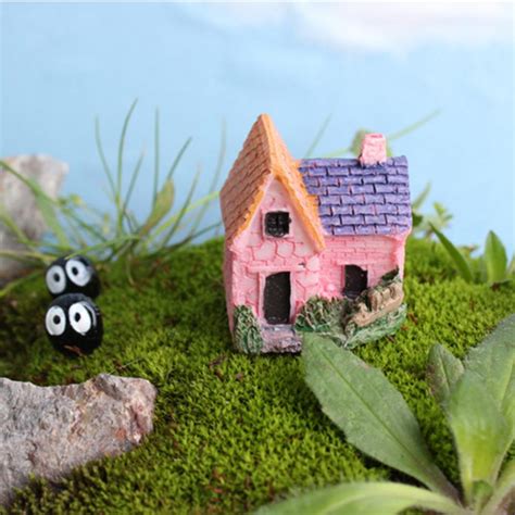 Artificial Mini Miniature Cottages House Craft Orn Vicedeal