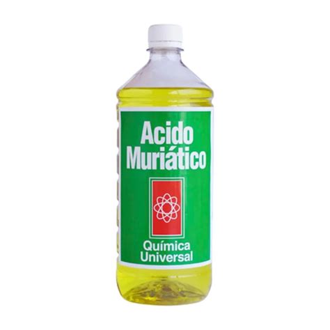 Ácido Muriático Química Universal Tratamiento De Superficies Baumart