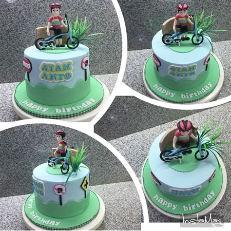 Birthday Cake Bicycle Theme