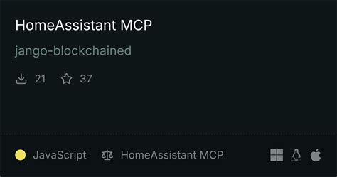 Homeassistant Mcp By Jango Blockchained Glama