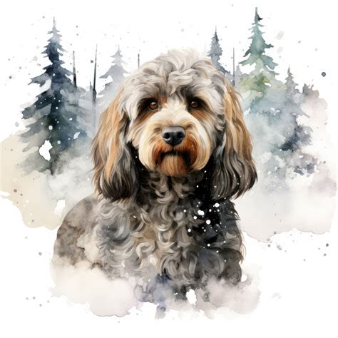 Cockapoo Clipart Bundle Dog Sublimation Design Cockapoo Etsy