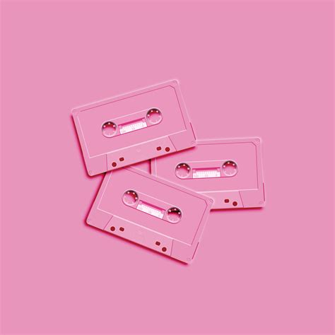 Pastel Retro Realistic Cassette On Flat Background Vector Illustration 317048 Vector Art At