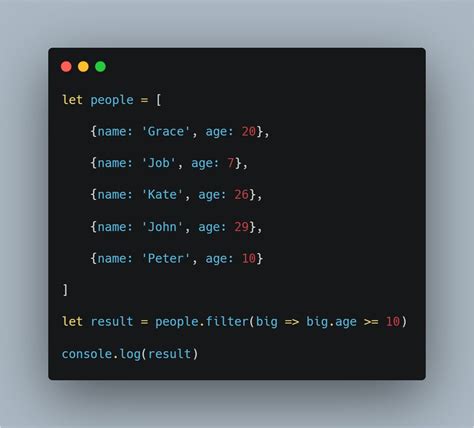 Nanbyen Peace Lazwan On Linkedin Array Filter In Javascript Javascript