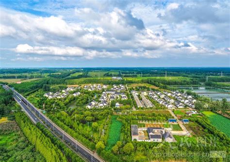 江苏泗洪：和美乡村入画来 人民图片网