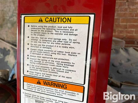 Branick 7200 Strut Spring Compressor Agriculture Bigiron