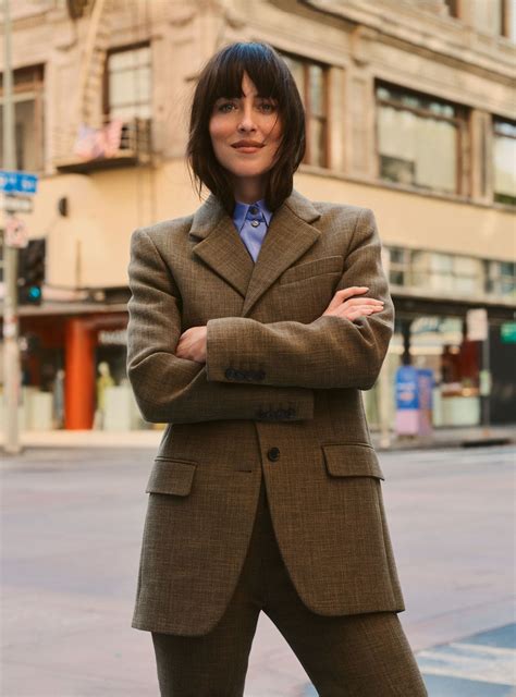 Dakota Johnson In Calvin Klein Fall 2025 For Vogue Germany November