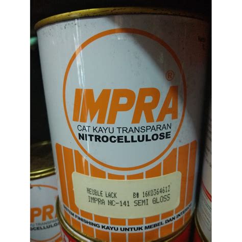Jual Melamic Semi Gloss Nc 141 Cat Kayu Transparan 1 Komponen Impra