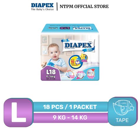 Diapex Easy Con Pack L 18s Shopee Malaysia