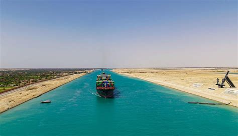 Egypt Unveils New Suez Canal Navigation Charts For Expanded Route Amwal Al Ghad