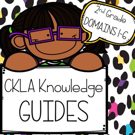 2nd Grade Ckla Knowledge Domains 1 6 Guides Editable Tpt