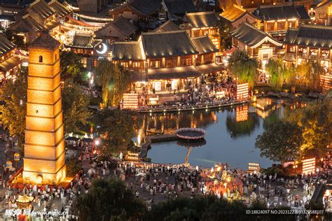 洛阳洛邑古城摄影图国内旅游旅游摄影摄影图库昵图网