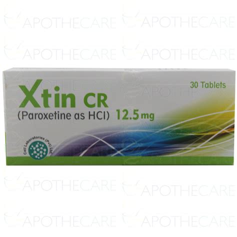 Xtin Cr Tab 125mg 30s