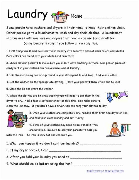 Free Printable Life Skills Worksheets Pdf Printable Worksheets