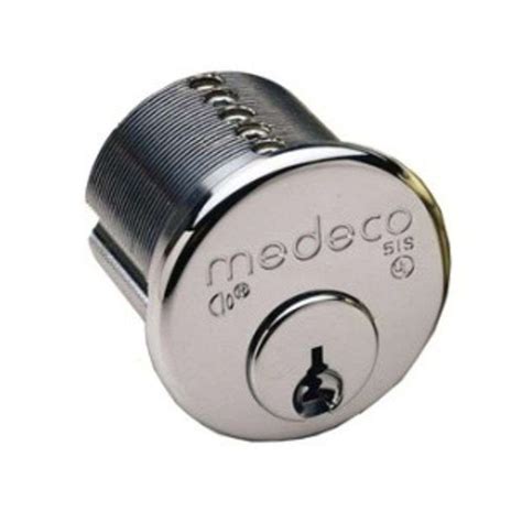 Medeco Mortise Cylinder Biaxial 1 1 4 Sub Assembled Industrial
