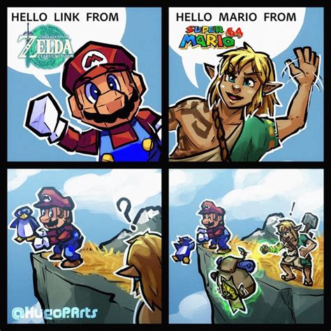 Throwing Cute Npcs Off Of A Cliff Remains A Tradition Nearly 30y Later Rsupermario64