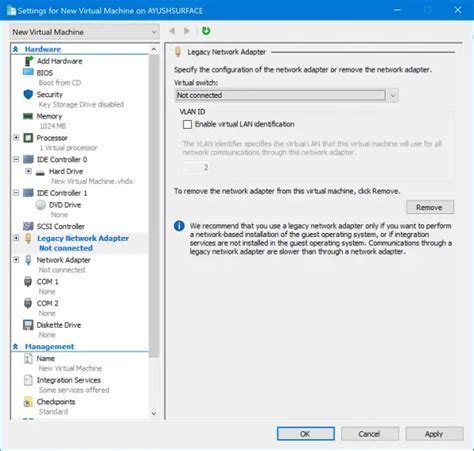 Hyper V No Internet Access In Windows 11 10