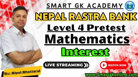 2080 Chaitra 2 Nepal Rastra Bank Level 4 Interest Live Class By Bipul Bhattarai