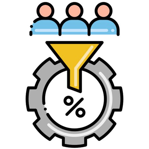 Conversion Rate Flaticons Lineal Color Icon