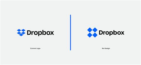 Dropbox Logo Redesign Dropbox Logo Design On Behance