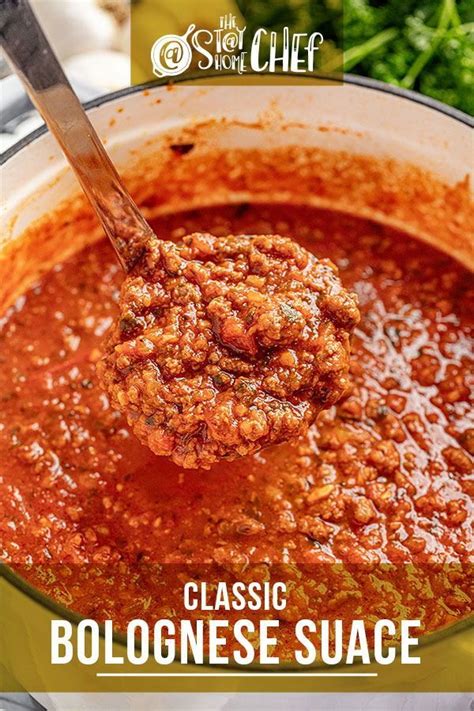 Classic Bolognese Sauce Artofit