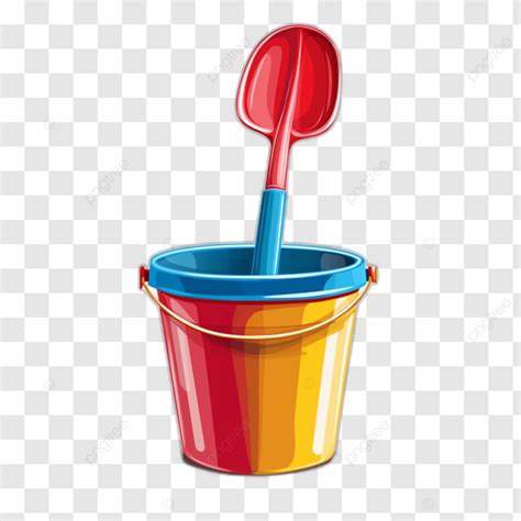 Colorful Beach Bucket And Shovel Clipart Beach Toys Clipart Colorful
