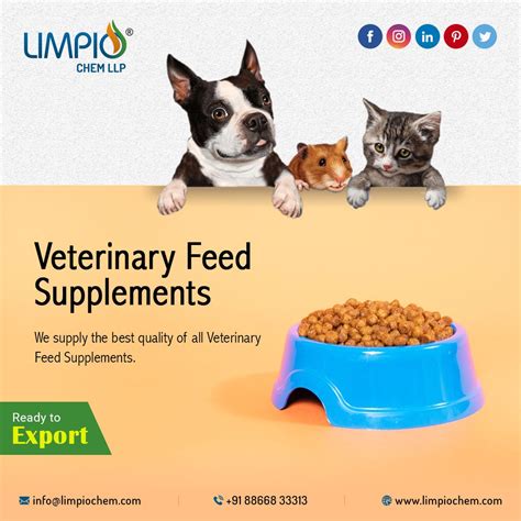 Veterinary Feed Supplements Limpio Chem Medium
