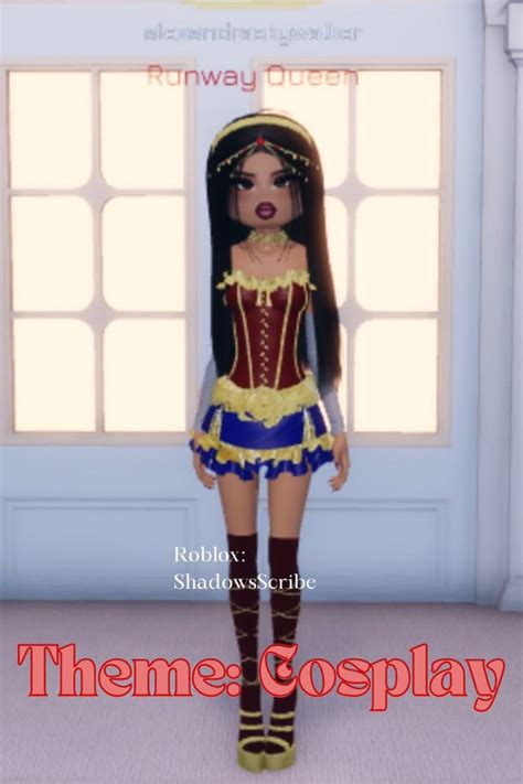 Dti Roblox Dress To Impress Games Inspo Theme Cosplay In 2024