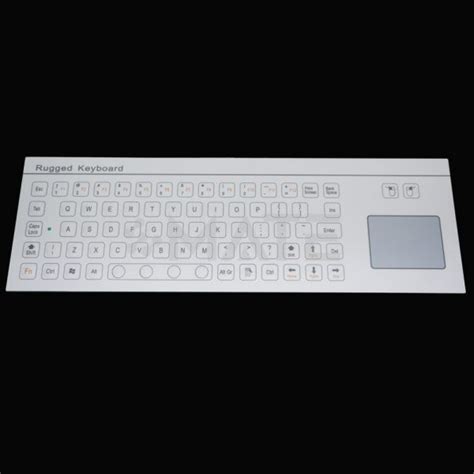 Panel Mount Keyboard With Mounting Holes Or Threaded Bolts