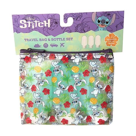 Disneys Lilo And Stitch Stitch Travel Bag And Bottle Set