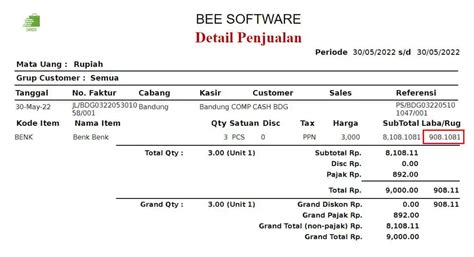 Panduan Penjelasan Antara Daftar Syncpool Dengan Transaksi Draft Beecloud