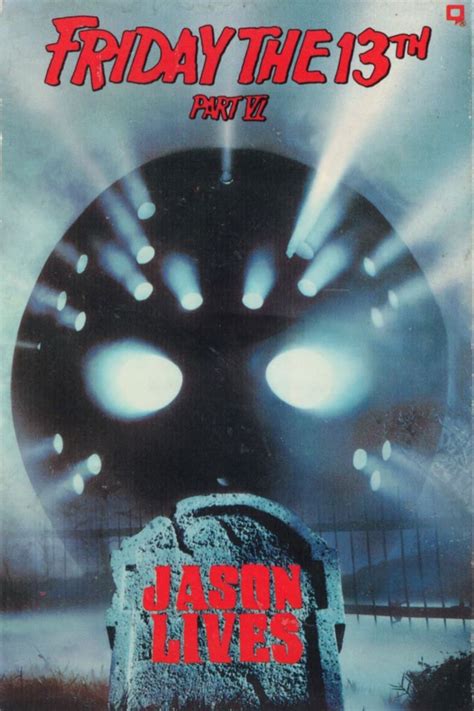 Friday The 13th Part Vi Movie Poster Friday The 13th Part 6 Jason