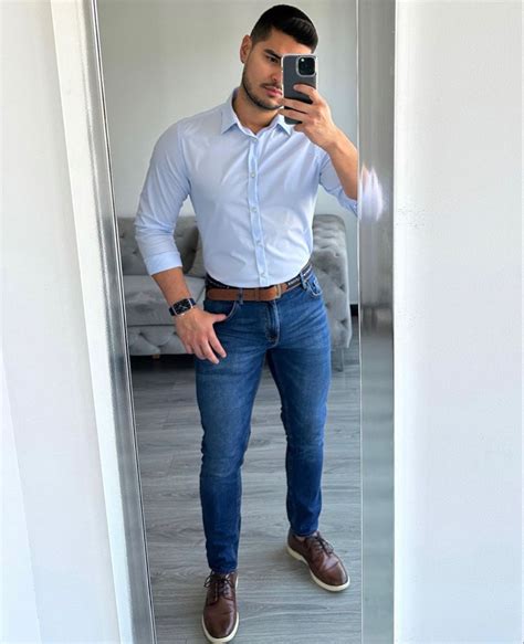 Blue And Jeans Mens Business Casual Outfits Business Casual Attire For