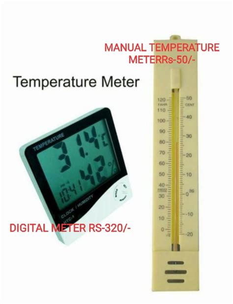 Temperature Meter At ₹ 320 00 Piece In Lucknow Id 21227340548