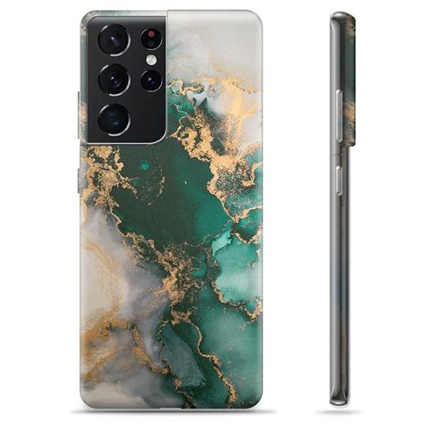 Samsung Galaxy S21 Ultra 5g Tpu Case Jade Marble