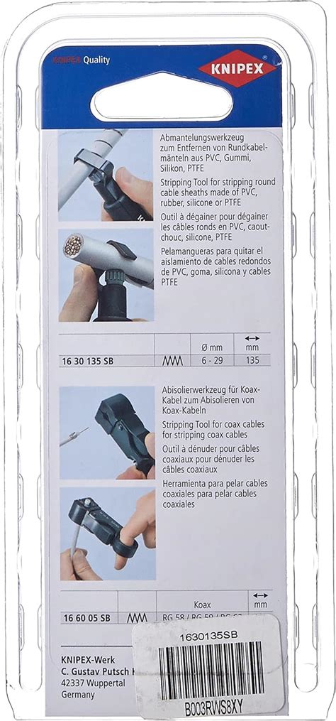 Knipex Tools Pelacables 1630135sb Yaxa Colombia