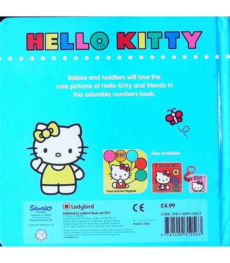 Hello Kitty 123 Ladybird Books 9781409310563