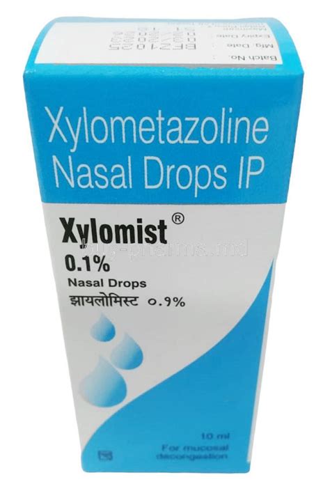 Buy Xylomist Nasal Drops Xylometazoline Online
