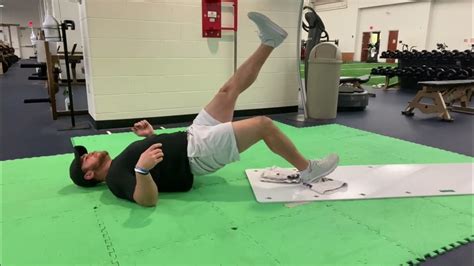Slide Board 2 1 Hamstring Curl Youtube